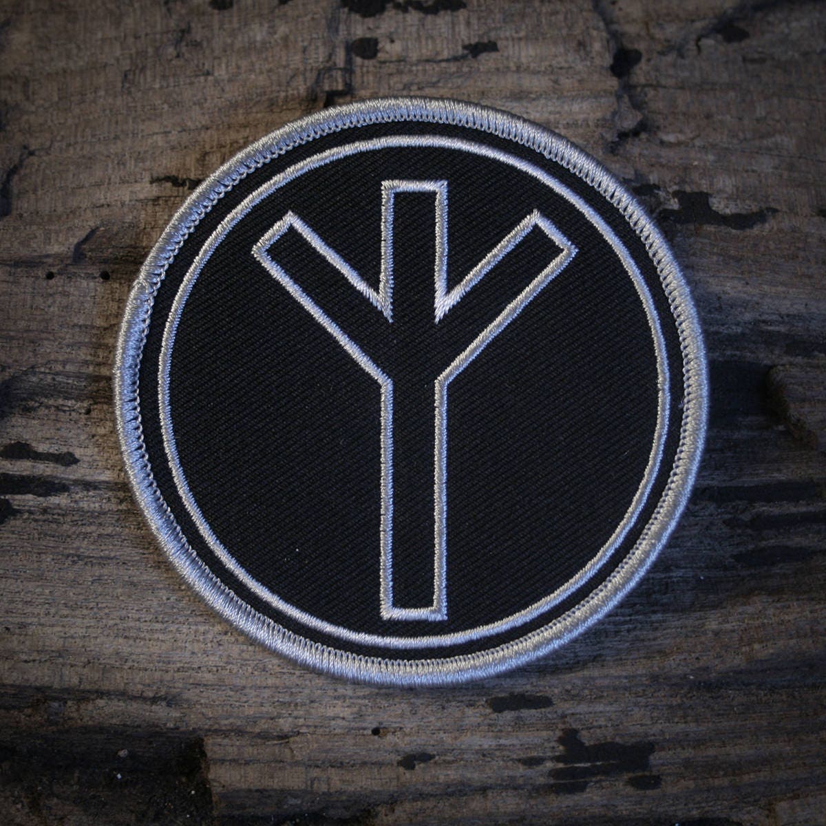 Algiz, round version - PATCH – TORVENIUS