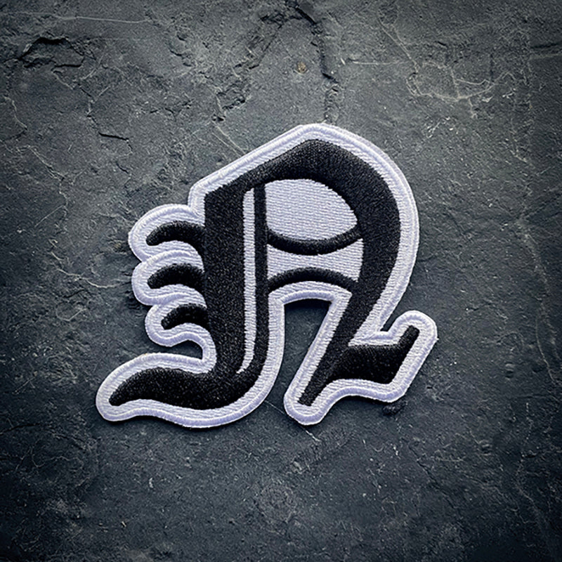 N alphabet patch, the letter "N" Old English - PATCH – TORVENIUS