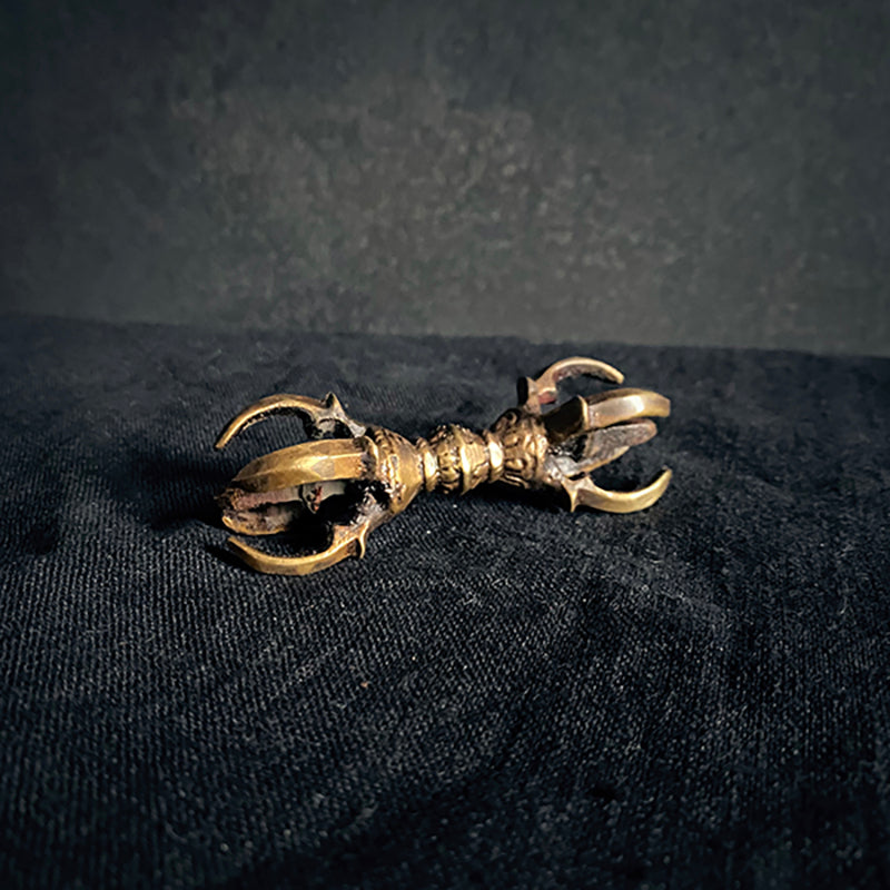 Open ended Vajra, dorje, magical ritual weapon brass edition - RITUAL ...