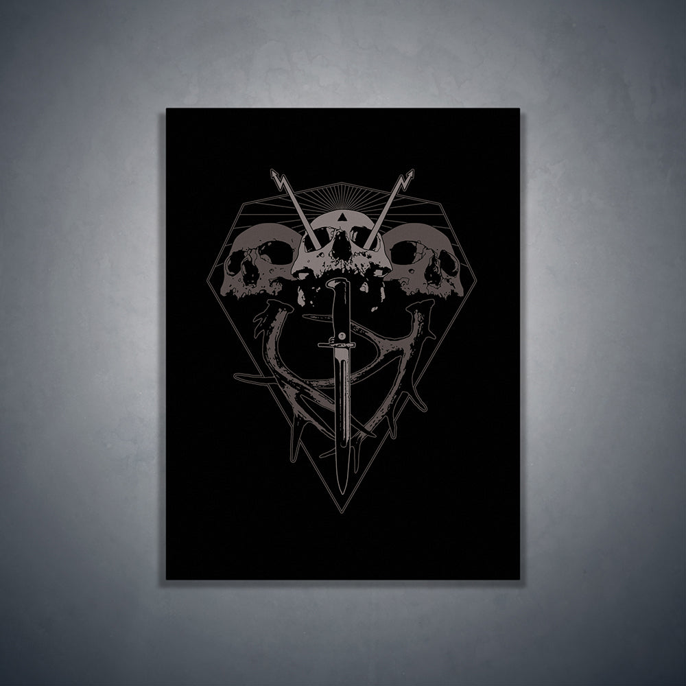 Unholy skulls - Art print – TORVENIUS
