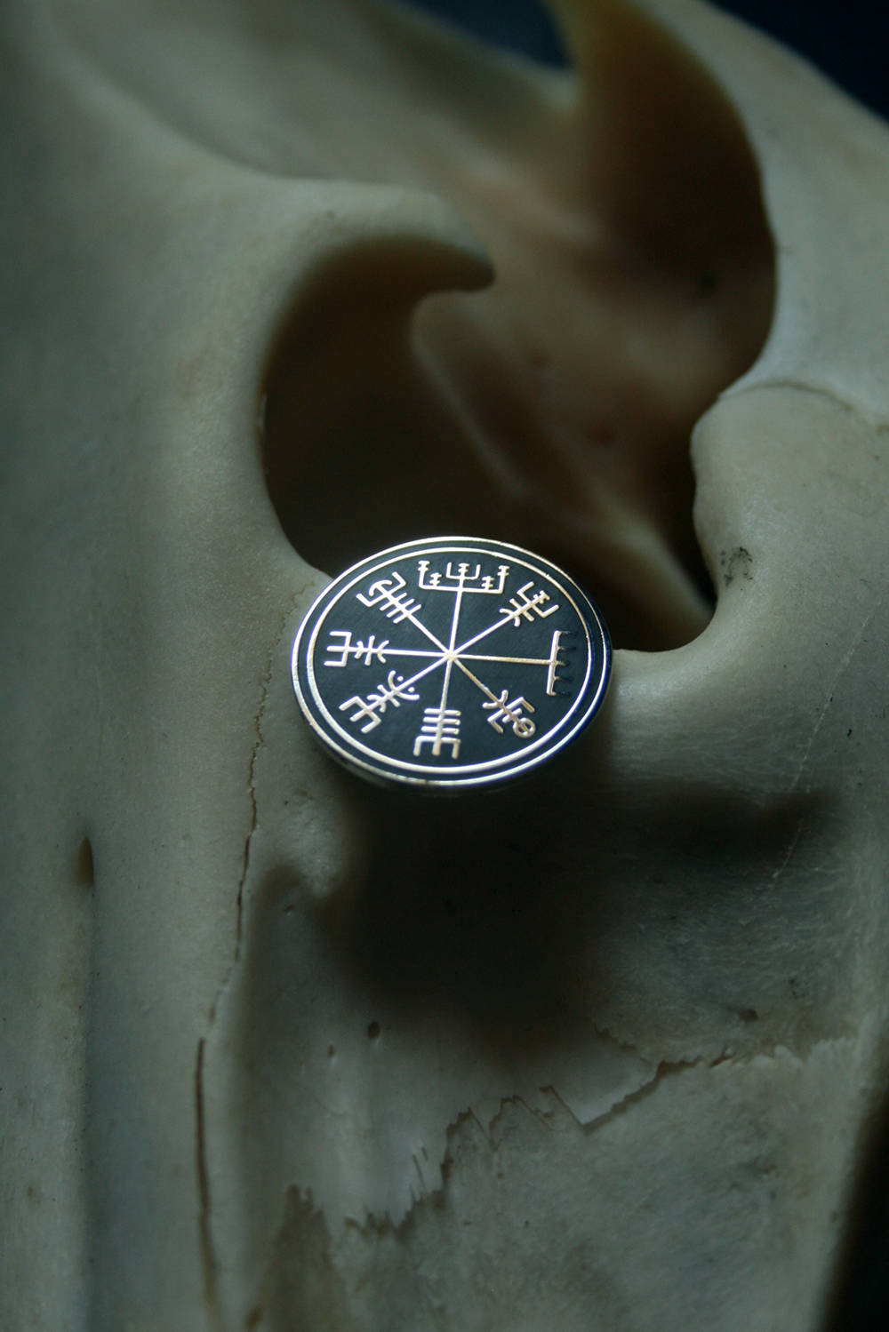 Vegvisir, Vegvísir icelandic talisman - PIN – TORVENIUS