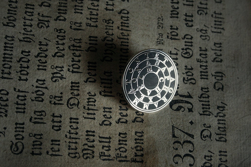 Ring of Solomon, seal of Tetragrammaton - PIN – TORVENIUS
