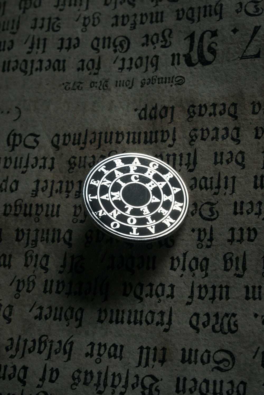 Ring of Solomon, seal of Tetragrammaton - PIN – TORVENIUS