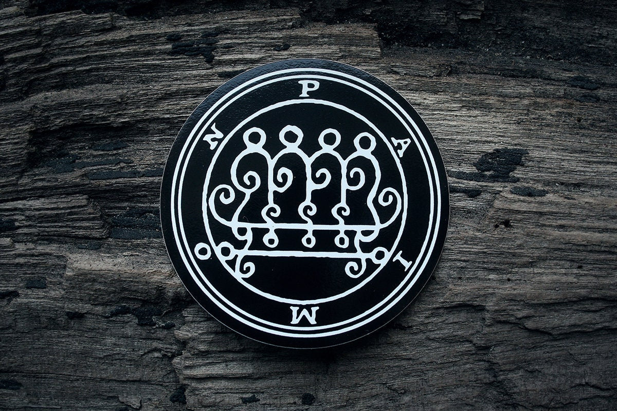 PAIMON, King Paimon demon - vinyl STICKER – TORVENIUS